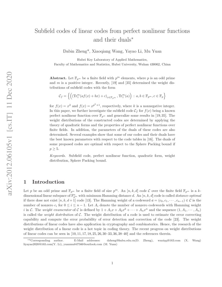 Subfield Codes Of Linear Codes From Perfect Nonlinear Functions And