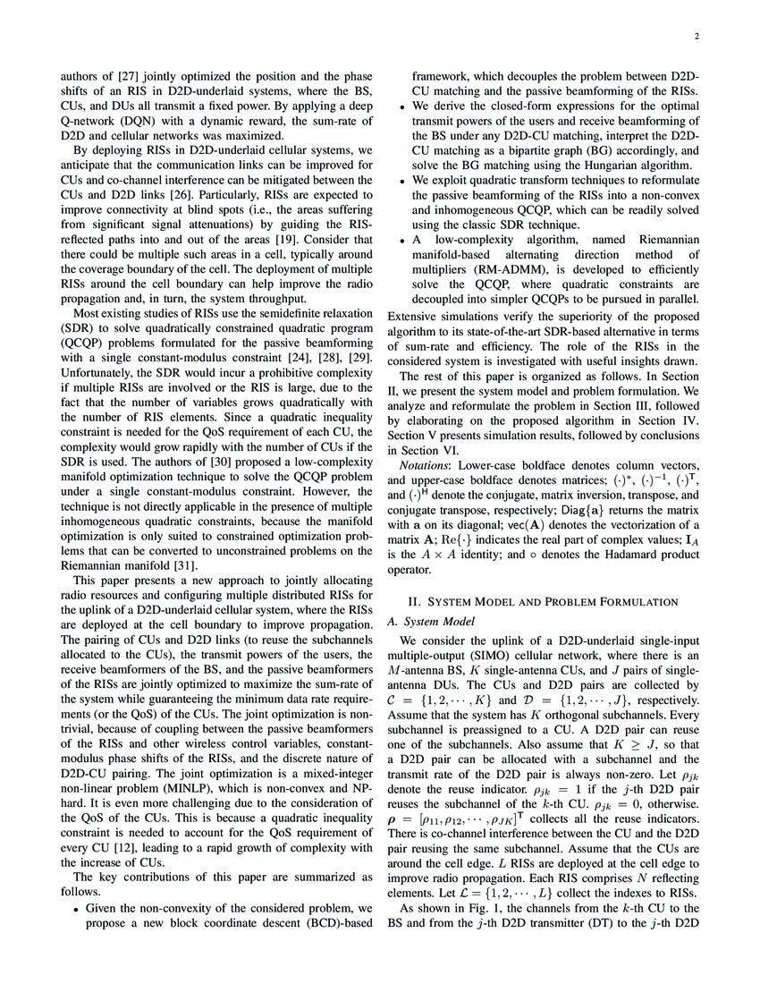 Sum Rate Maximization For Multi Reconfigurable Intelligent Surface Assisted Device To Device