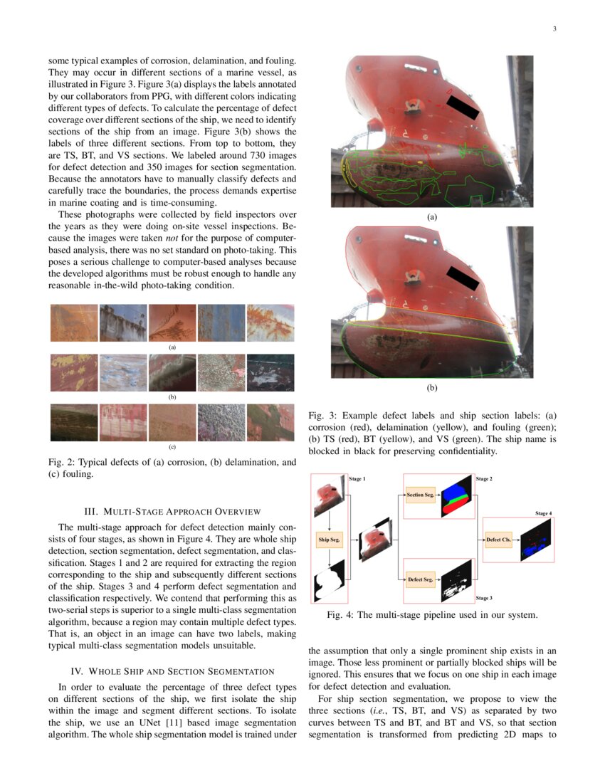 Surface Defect Detection and Evaluation for Marine Vessels using Multi ...
