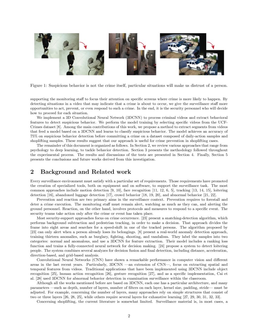 Suspicious Behavior Detection On Shoplifting Cases For Crime Prevention