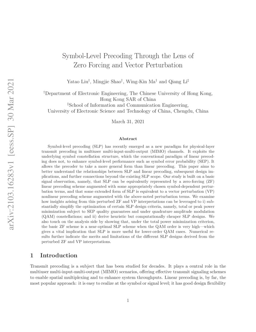 Symbol Level Precoding Through The Lens Of Zero Forcing And Vector