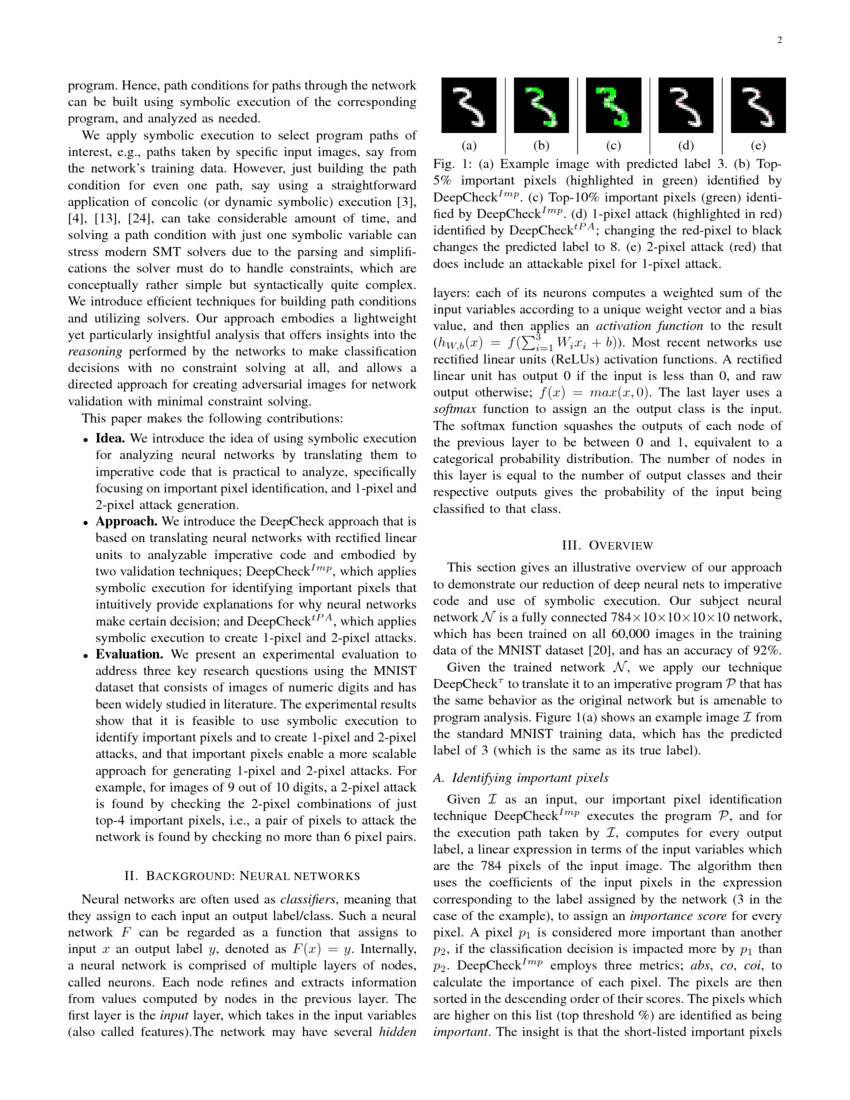 Symbolic Execution For Deep Neural Networks Deepai 5345