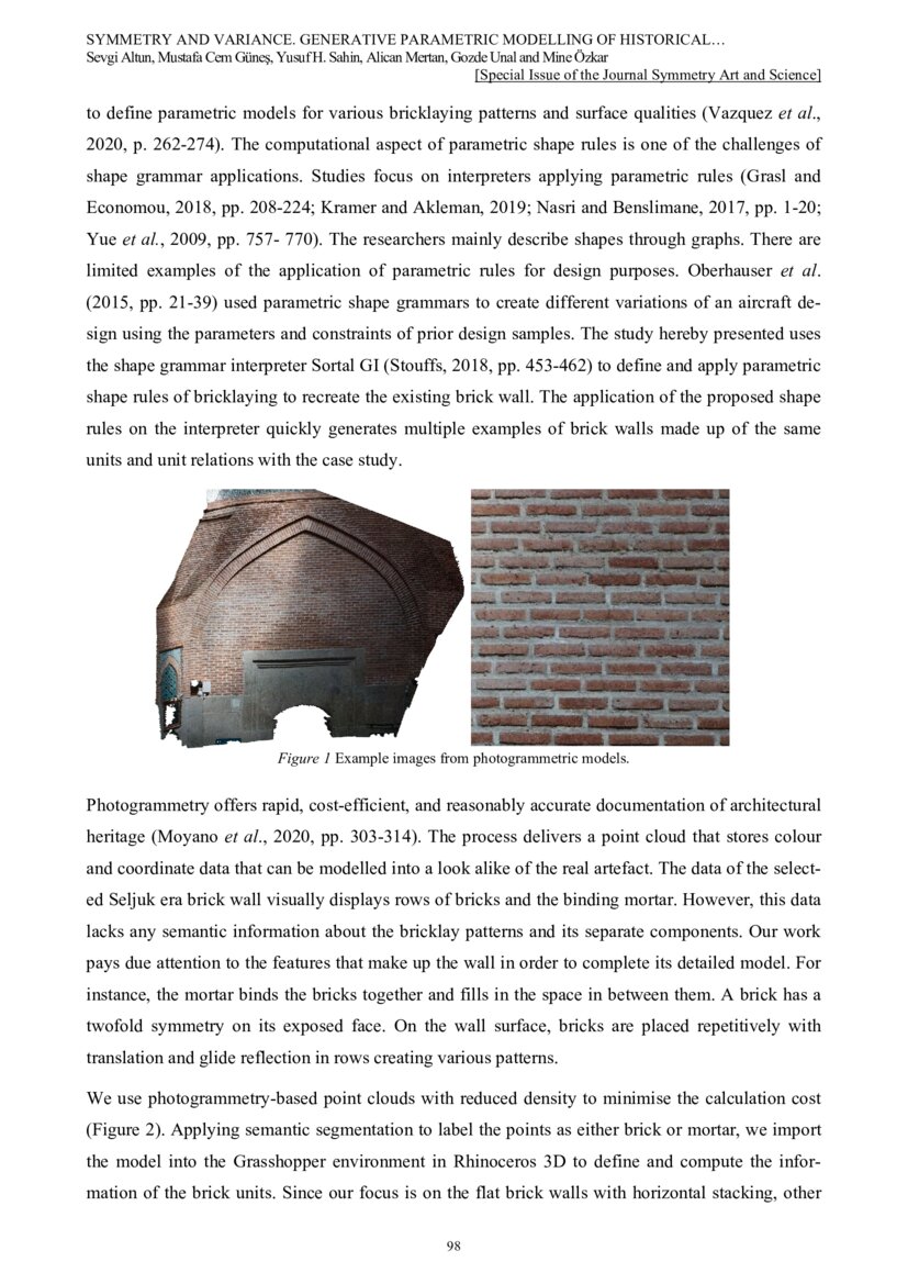 Symmetry and Variance: Generative Parametric Modelling of Historical ...