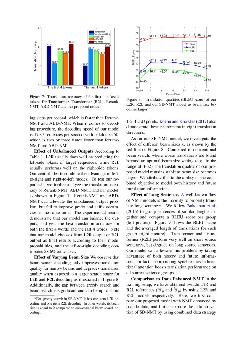 Synchronous Bidirectional Neural Machine Translation | DeepAI