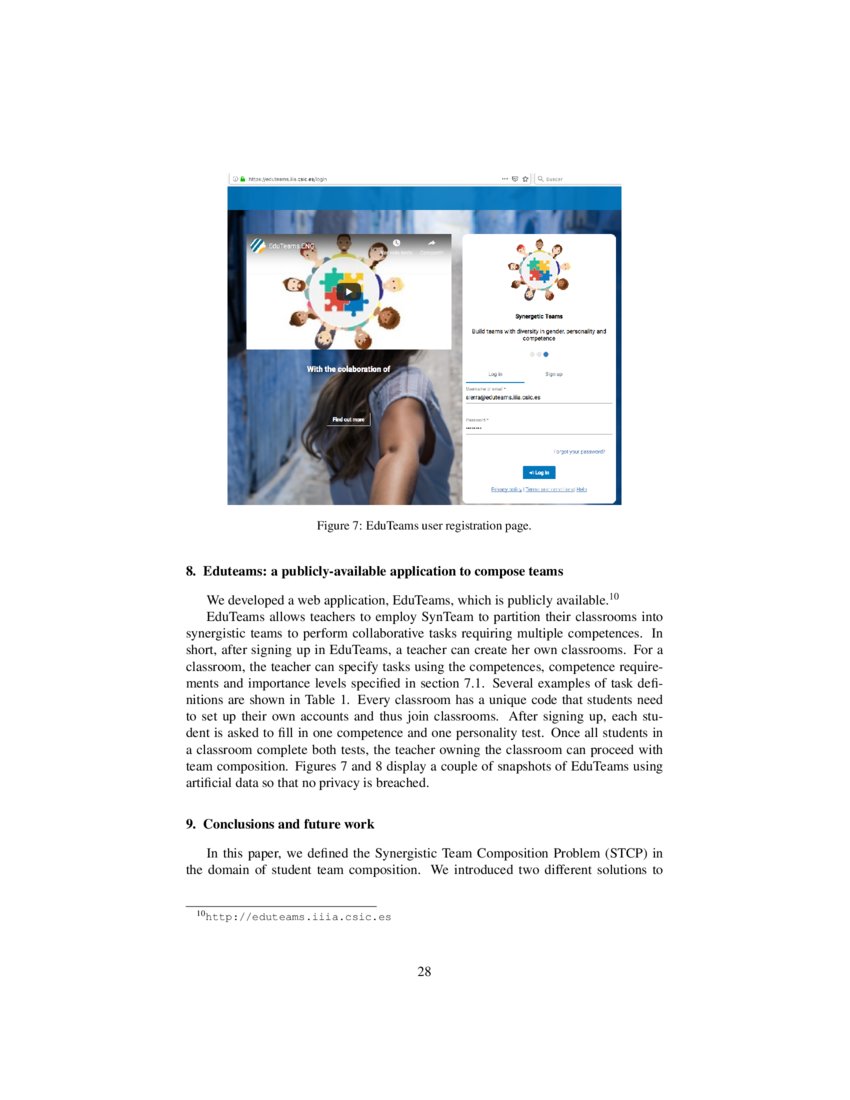 Synergistic Team Composition: A Computational Approach to Foster ...
