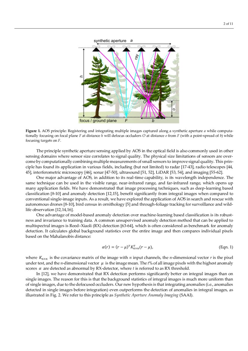Synthetic Aperture Anomaly Imaging | DeepAI
