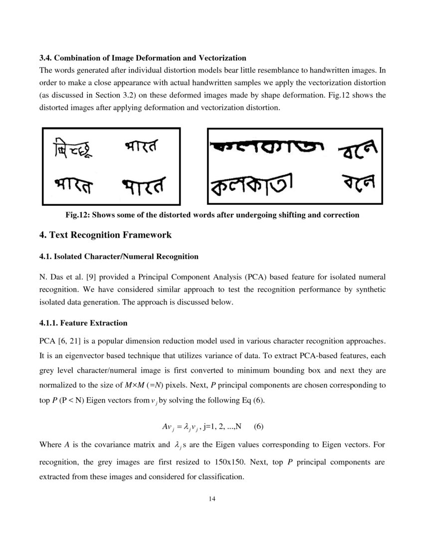 Synthetic data generation for Indic handwritten text recognition | DeepAI