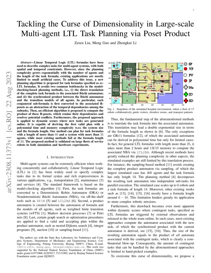 Tackling the Curse of Dimensionality in Large-scale Multi-agent LTL Task Planning via Poset ...