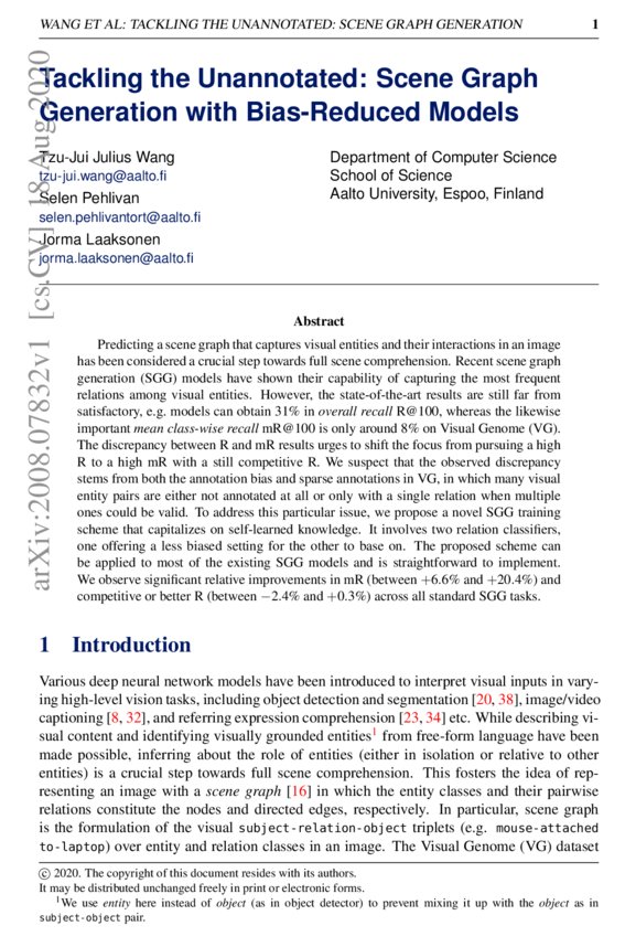 Tackling the Unannotated: Scene Graph Generation with Bias-Reduced Models | DeepAI