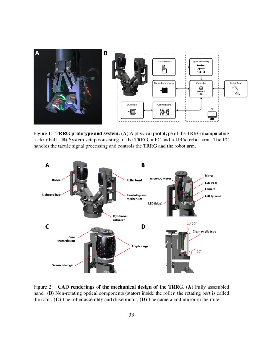 Tactile-Reactive Roller Grasper | DeepAI