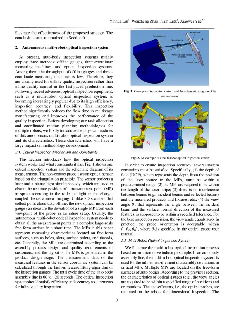 Task Allocation and Coordinated Motion Planning for Autonomous Multi ... Task Allocation and Coordinated Motion Planning for Autonomous Multi ...