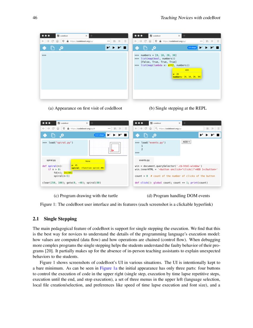 Teaching Programming to Novices Using the codeBoot Online Environment | DeepAI
