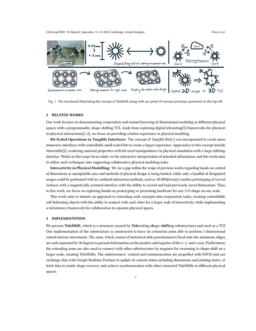 TeleSHift: Telexisting TUI for Physical Collaboration Interaction | DeepAI