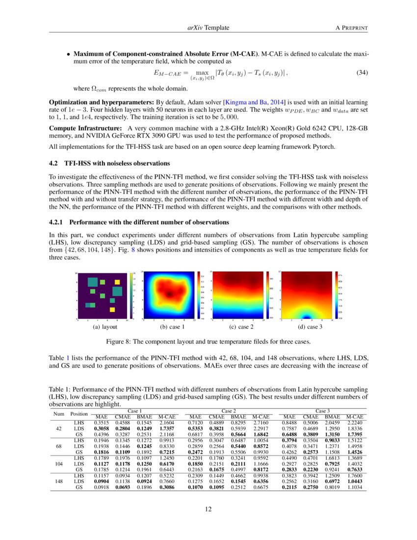 Temperature Field Inversion of Heat-Source Systems via Physics-Informed Neural Networks | DeepAI