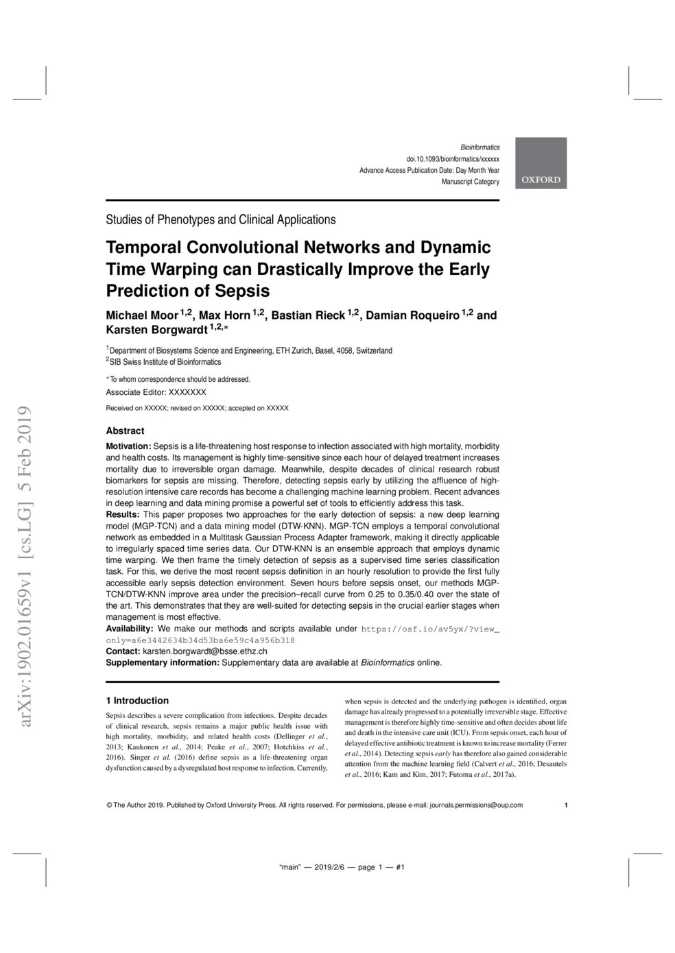 Temporal Convolutional Networks And Dynamic Time Warping Can