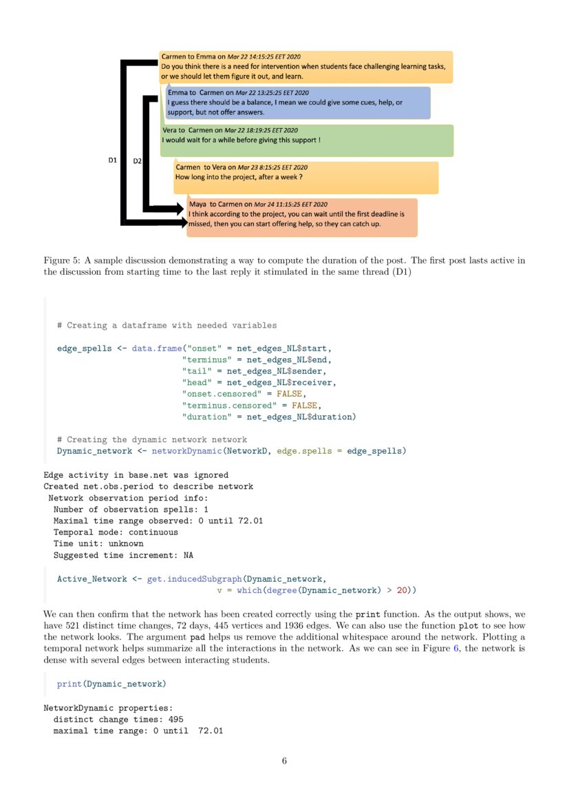 Temporal Network Analysis Introduction Methods And Detailed Tutorial With R Deepai 