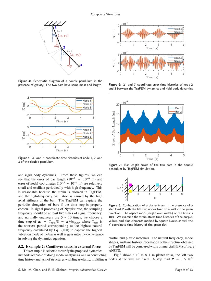 Tensegrity system dynamics based on finite element method | DeepAI
