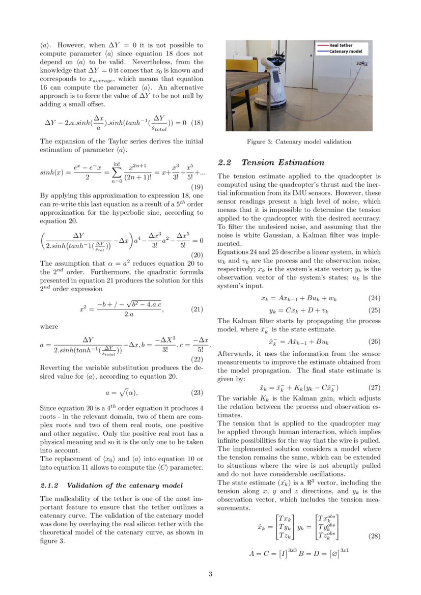 Tension Estimation and Localization for a Tethered Micro Aerial Robot | DeepAI