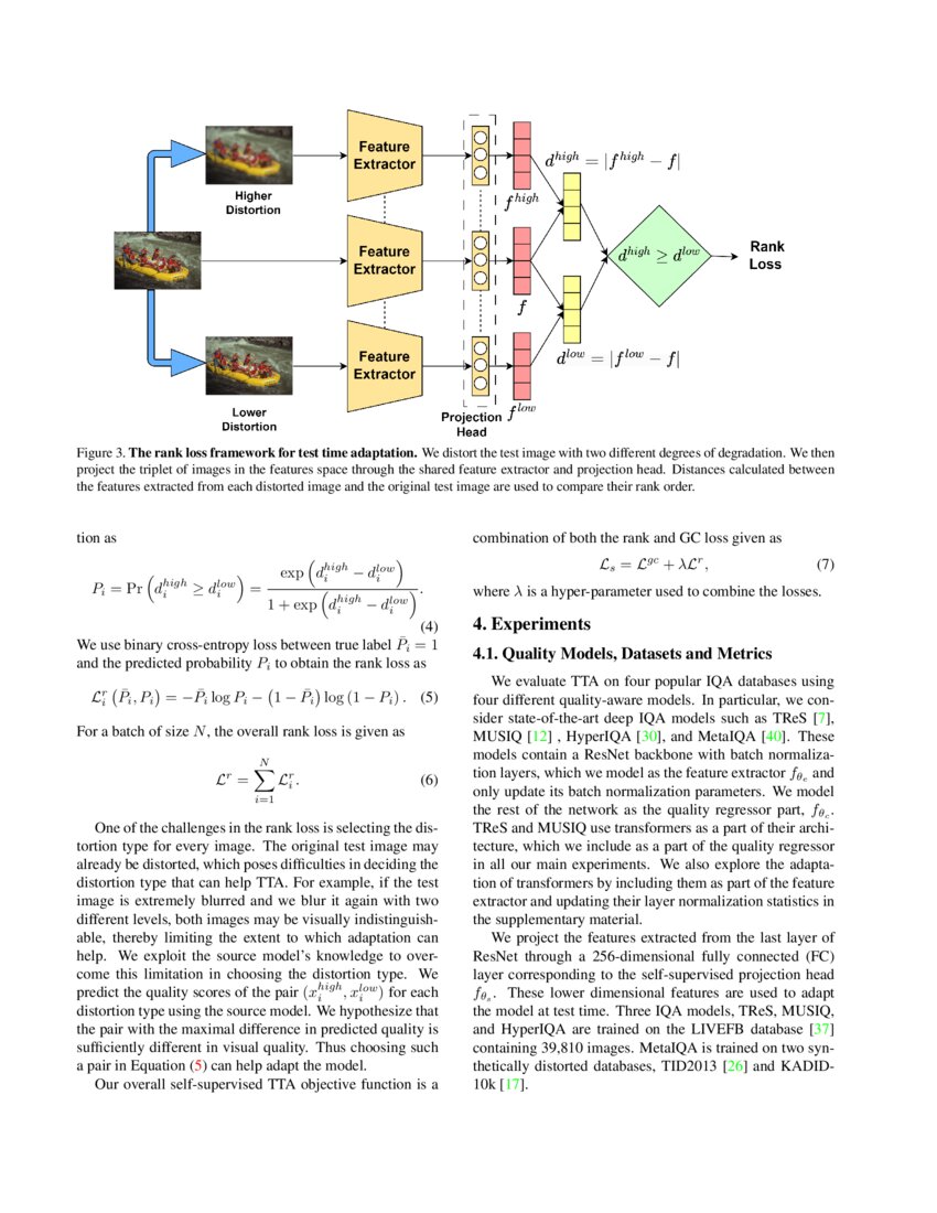 Test Time Adaptation for Blind Image Quality Assessment | DeepAI