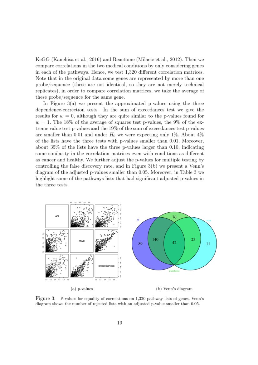 Testing For Equal Correlation Matrices With Application To Paired Gene