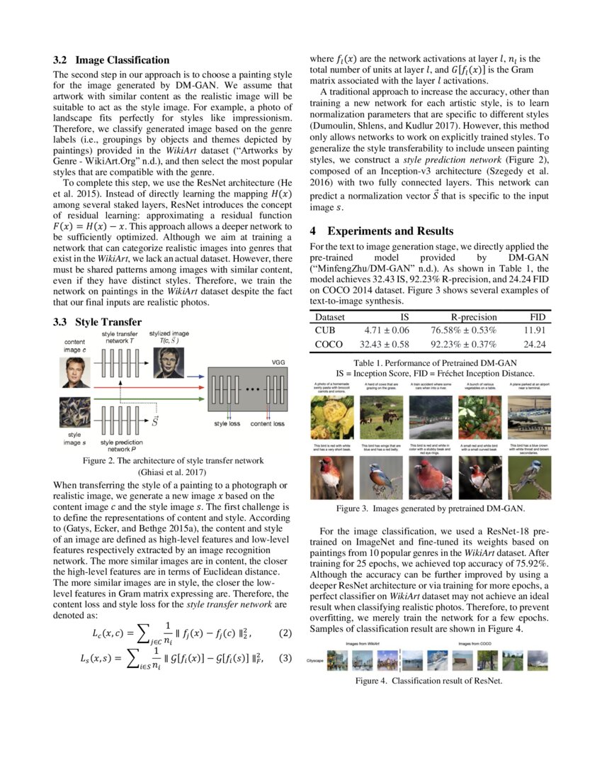 Text to artistic image generation | DeepAI