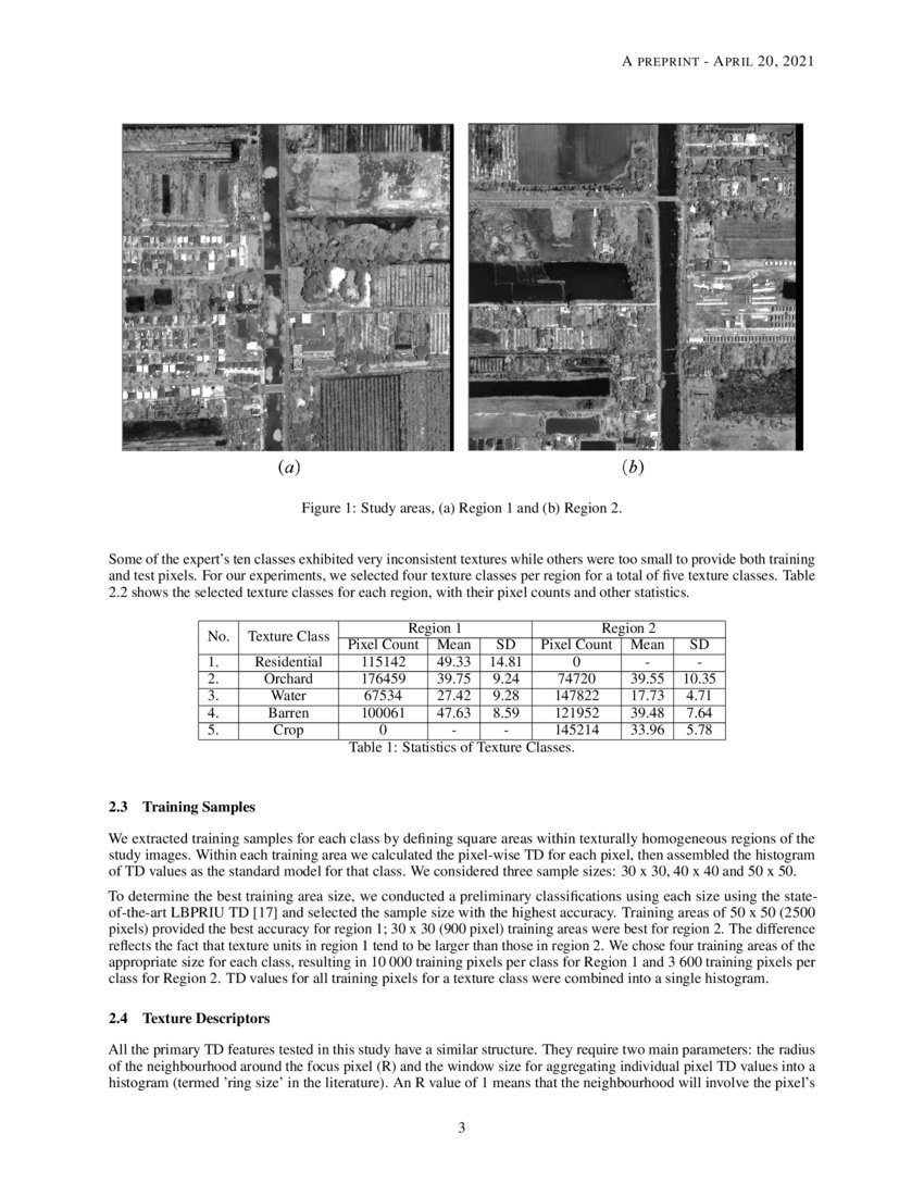 Texture Based Classification Of High Resolution Remotely Sensed Imagery Using Weber Local