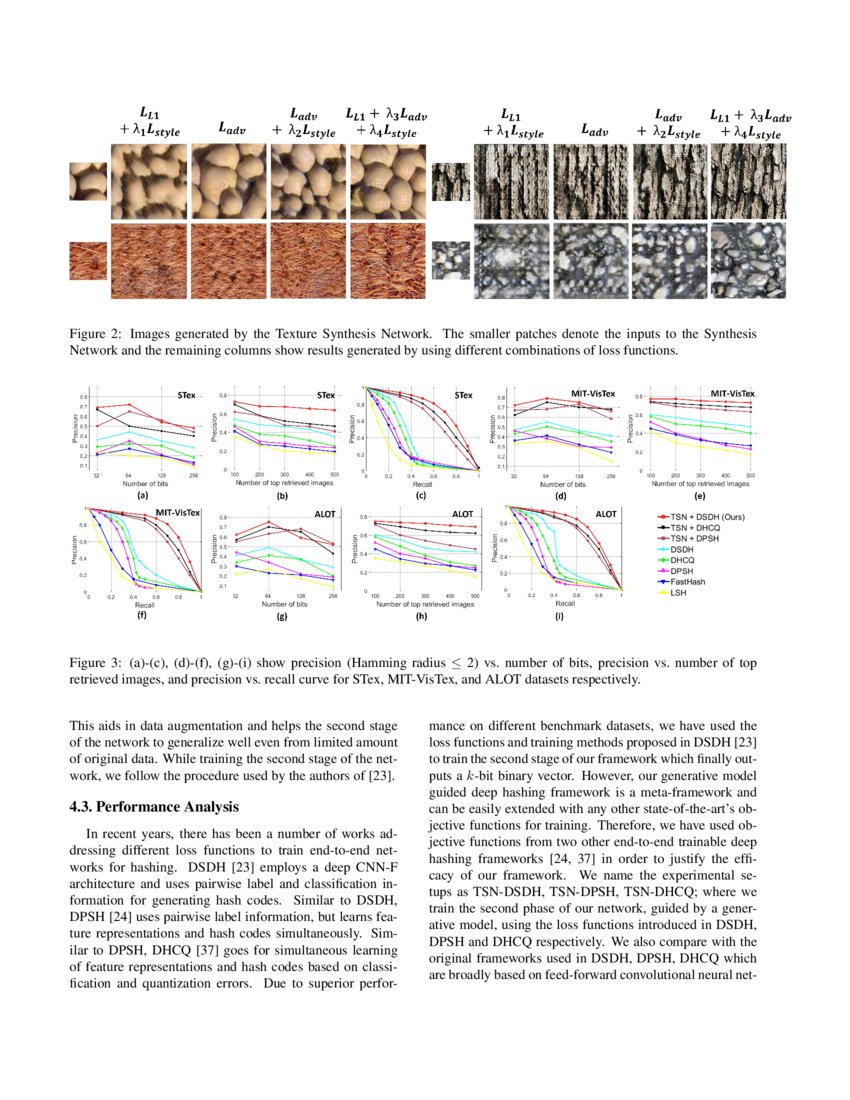 Texture Synthesis Guided Deep Hashing for Texture Image Retrieval | DeepAI
