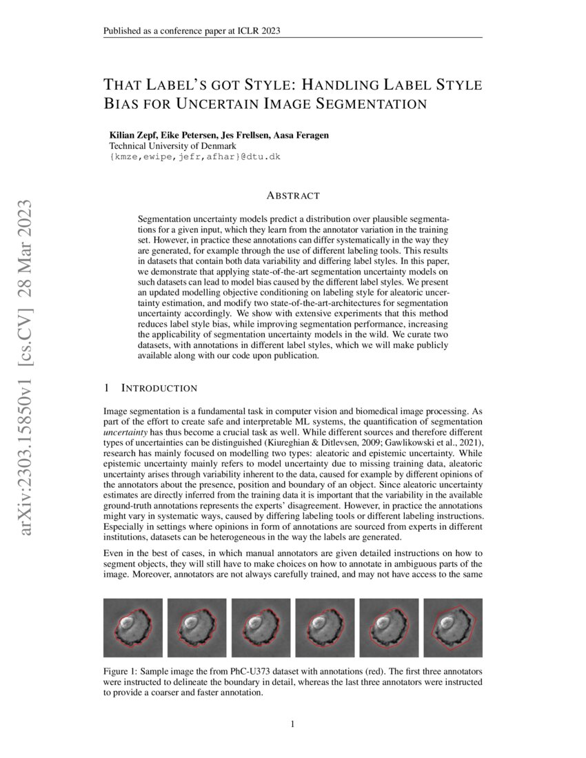 That Label's Got Style: Handling Label Style Bias for Uncertain Image ...