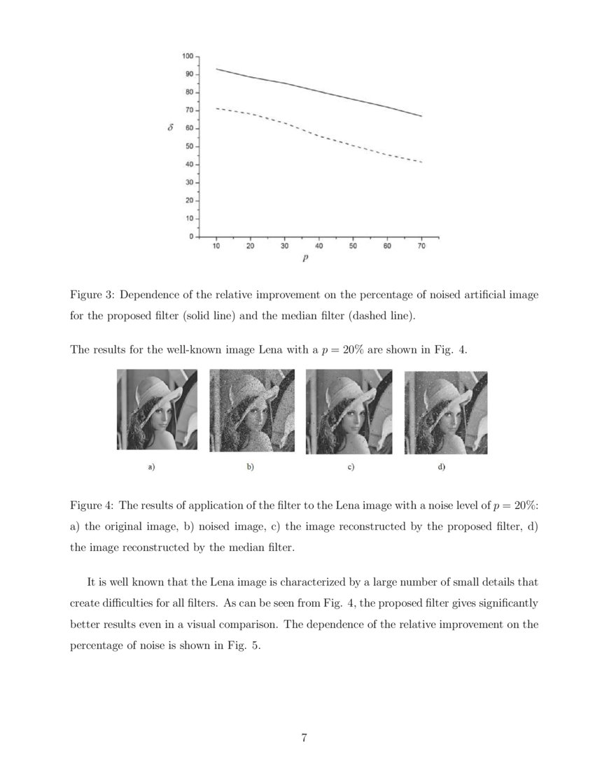 The Algorithm Of The Impulse Noise Filtration In Images Based On An Algorithm Of Community