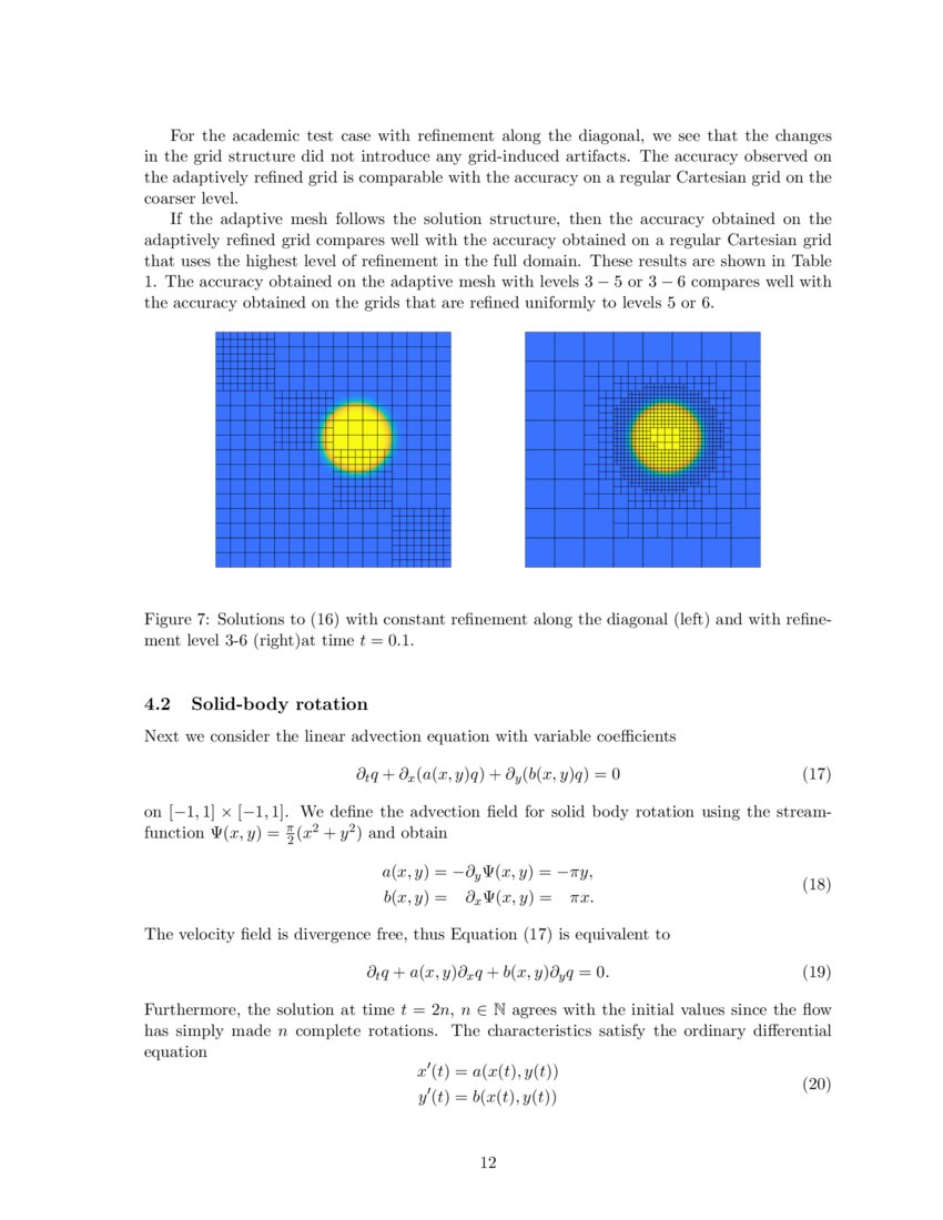 The Cartesian Grid Active Flux Method With Adaptive Mesh Refinement Deepai
