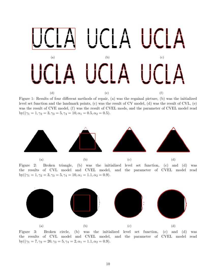 The Chan-Vese Model with Elastica and Landmark Constraints for Image Segmentation | DeepAI
