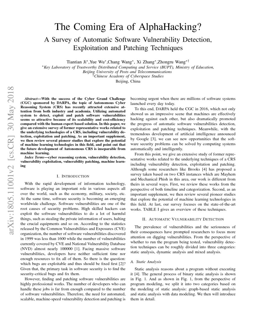 The Coming Era Of Alphahacking A Survey Of Automatic Software