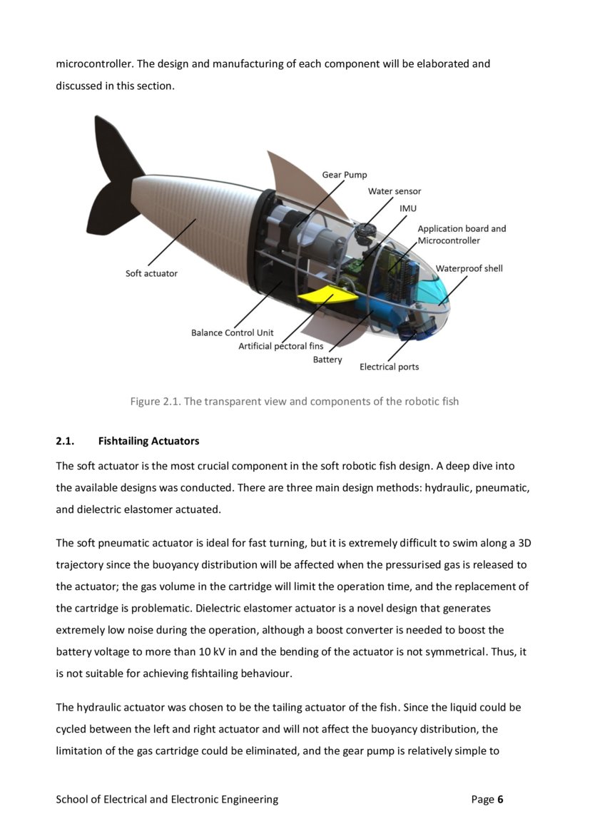 The Design and Simulation of Biomimetic Fish Robot for Aquatic Creature ...