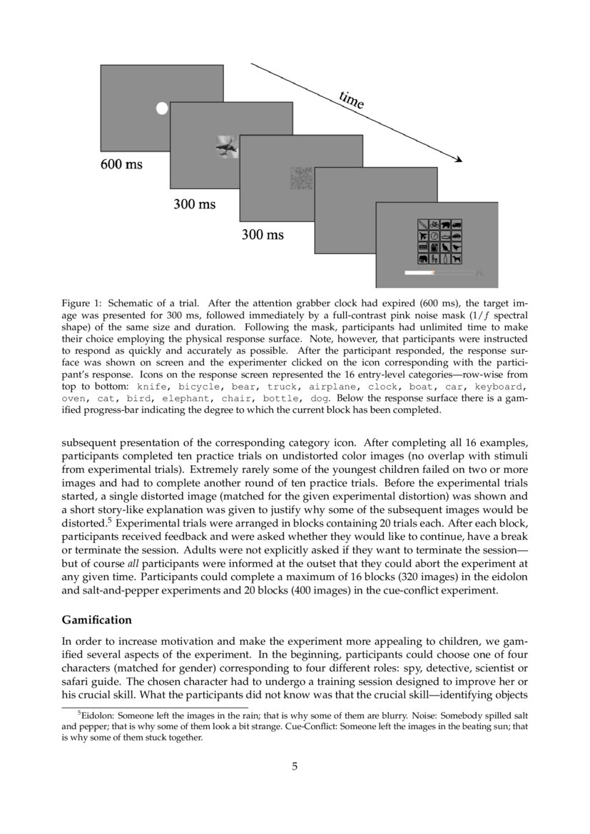 The developmental trajectory of object recognition robustness: children are like small adults ...