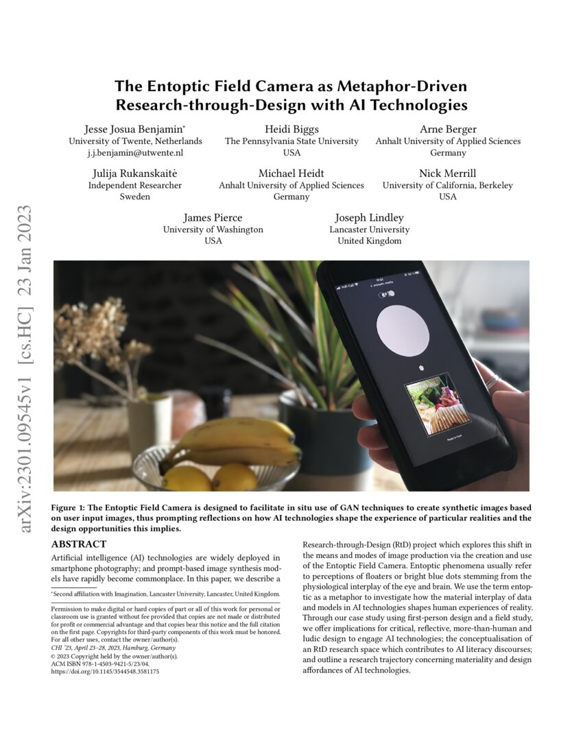 The Entoptic Field Camera as Metaphor-Driven Research-through-Design ...