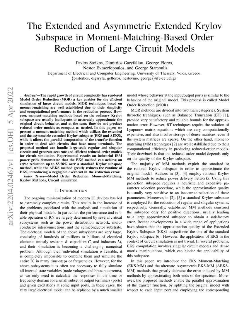 The Extended And Asymmetric Extended Krylov Subspace In Moment Matching Based Order Reduction Of