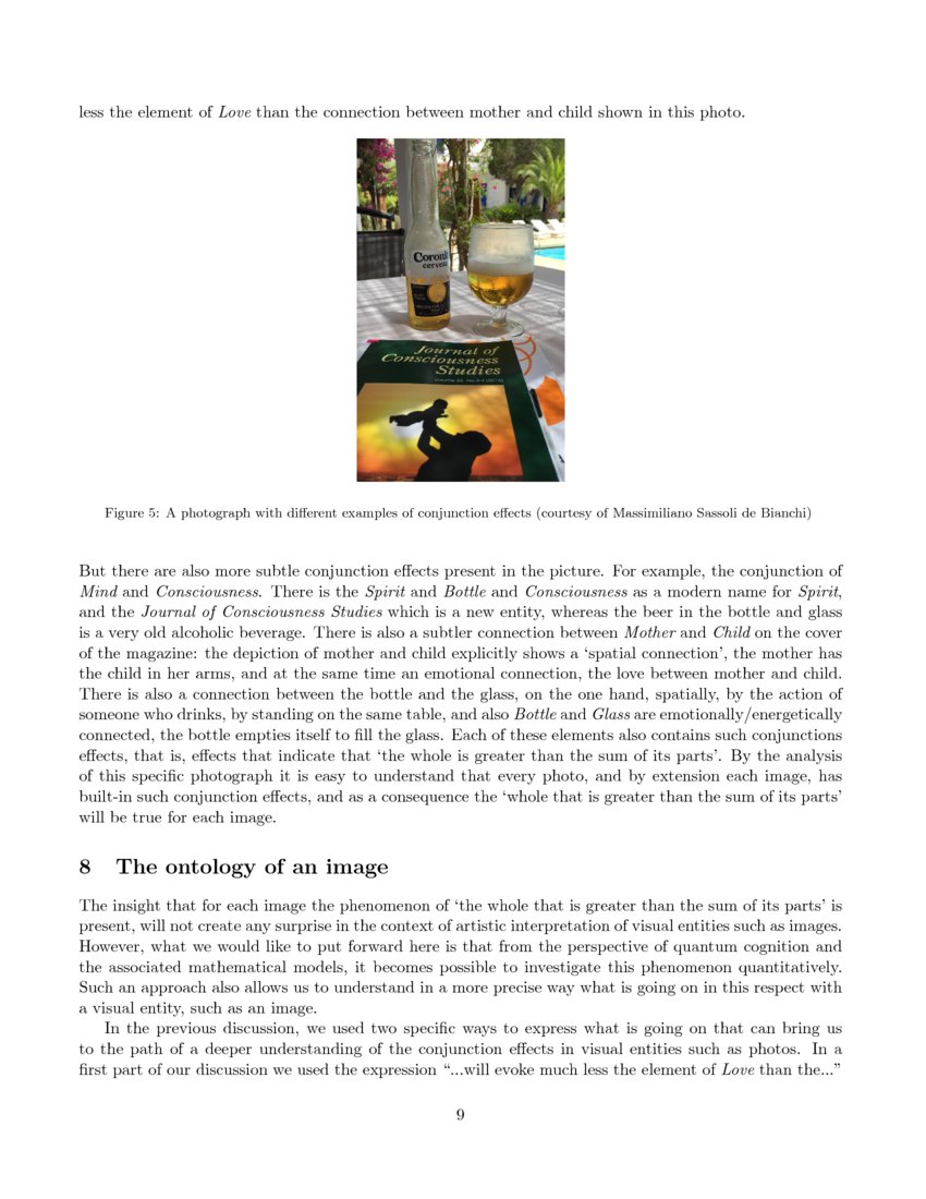 The Heart of an Image: Quantum Superposition and Entanglement in Visual Perception | DeepAI