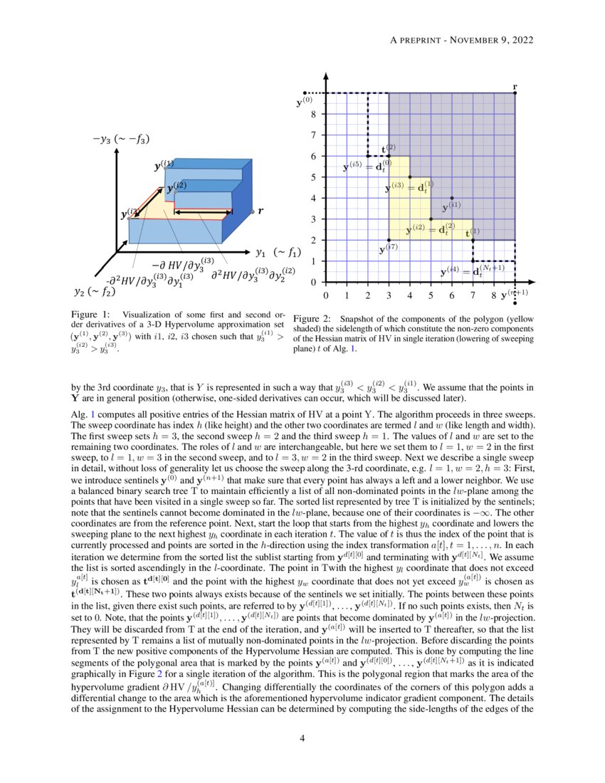 The Hypervolume Indicator Hessian Matrix: Analytical Expression, Computational Time Complexity ...