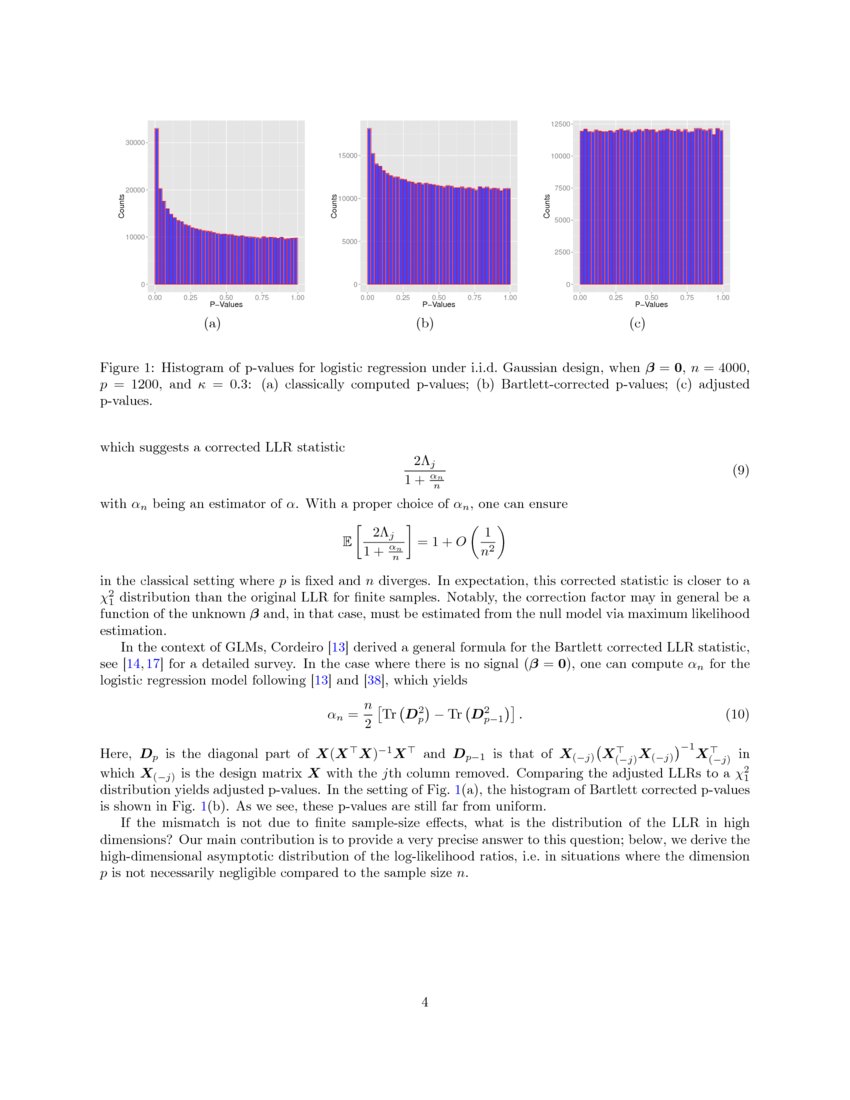 The Likelihood Ratio Test in High-Dimensional Logistic Regression Is ...