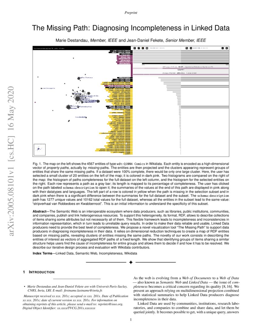 The Missing Path: Diagnosing Incompleteness in Linked Data | DeepAI