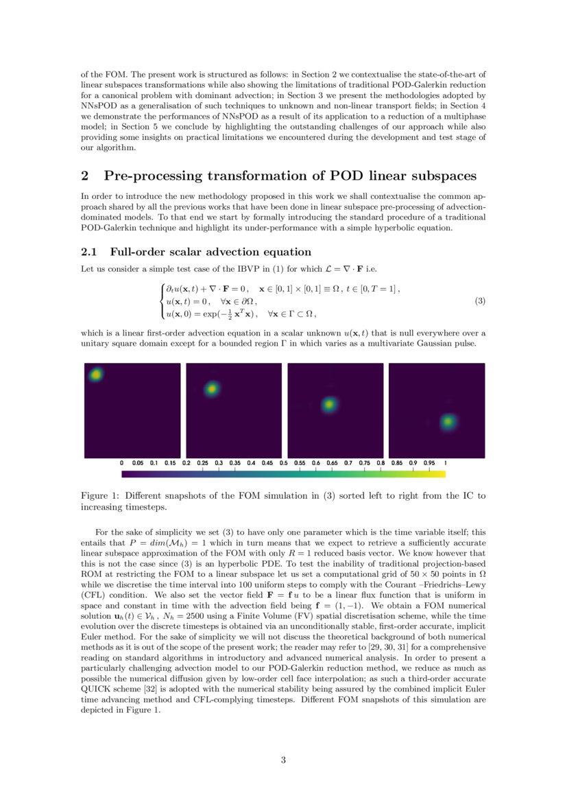 The Neural Network Shifted Proper Orthogonal Decomposition A Machine Learning Approach For Non