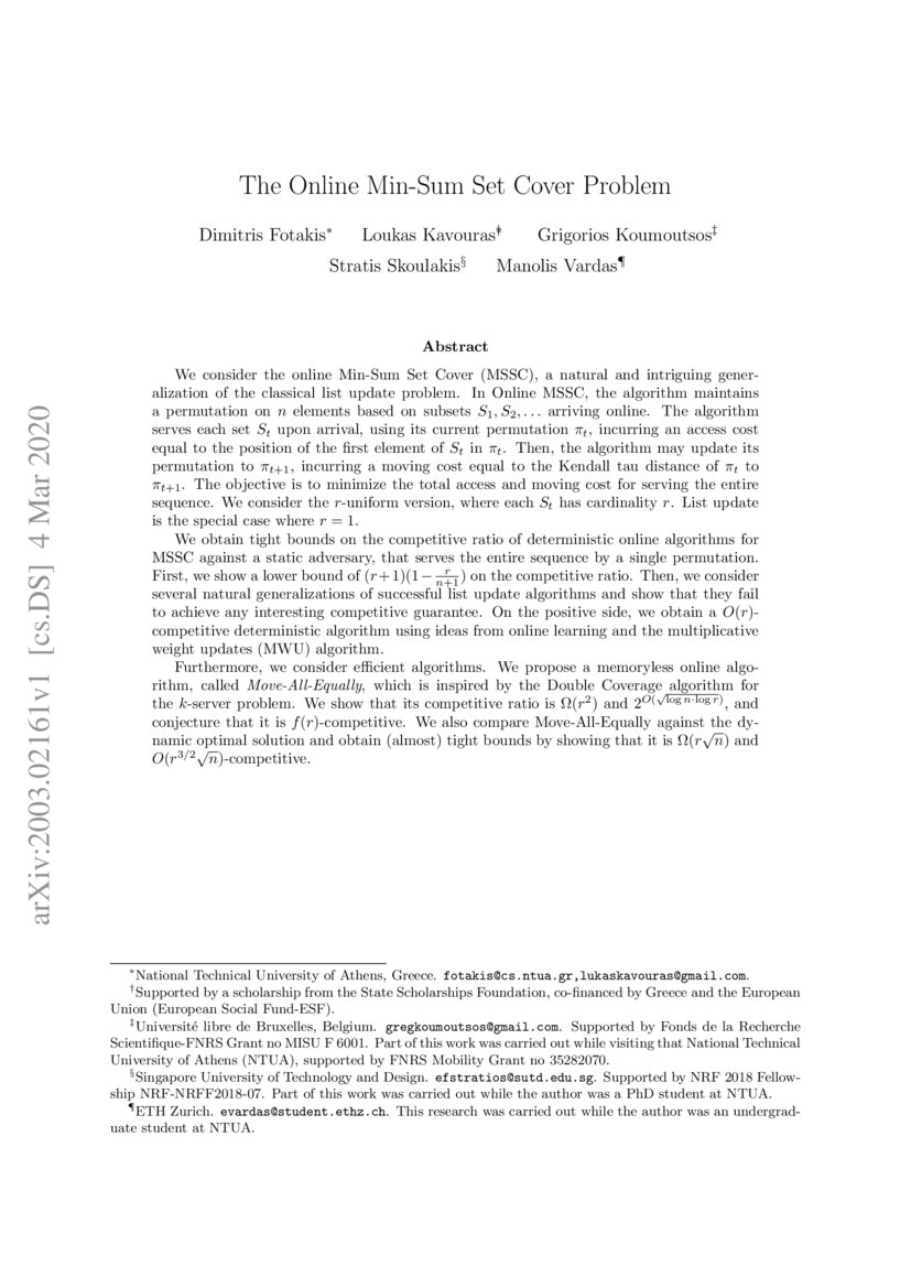 the-online-min-sum-set-cover-problem-deepai