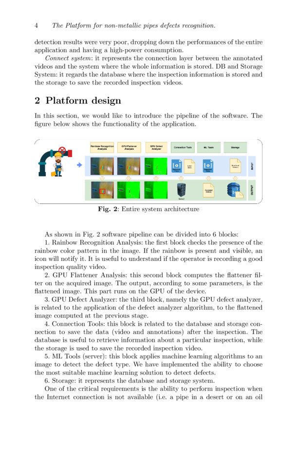 The Platform for non-metallic pipes defects recognition. Design and ...