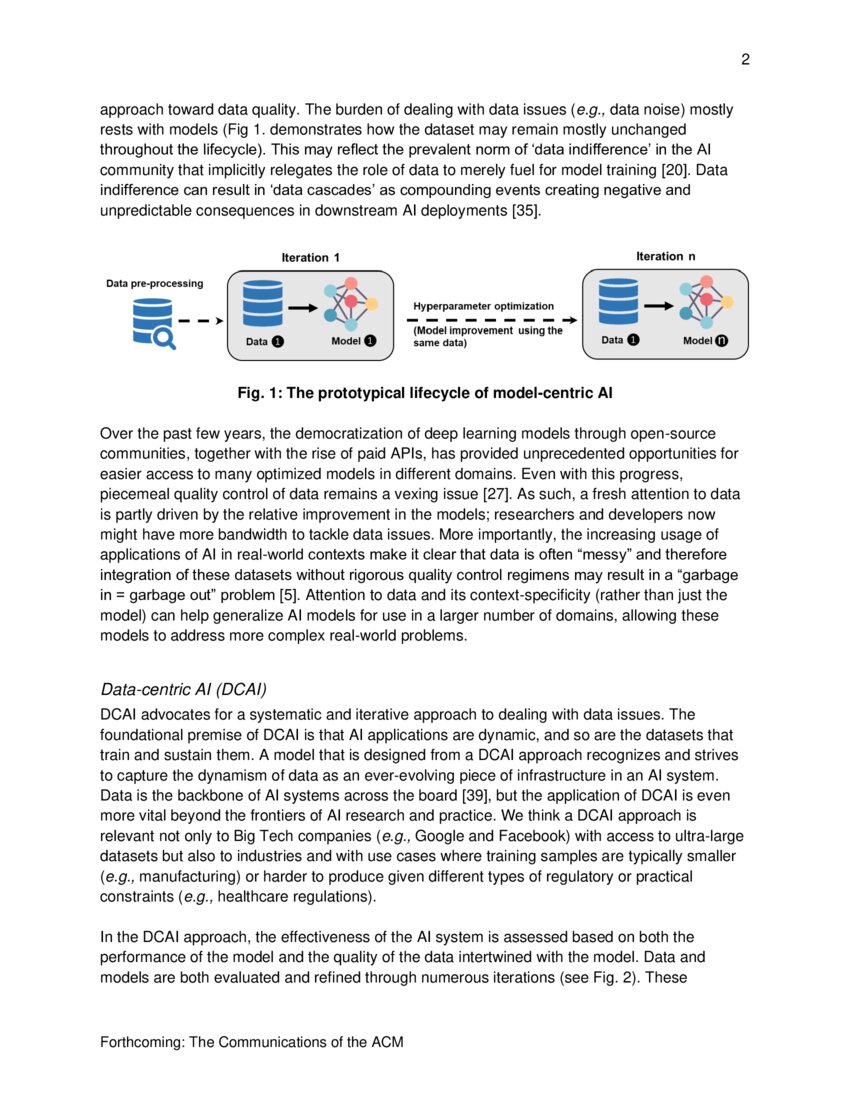 The Principles of Data-Centric AI (DCAI) | DeepAI