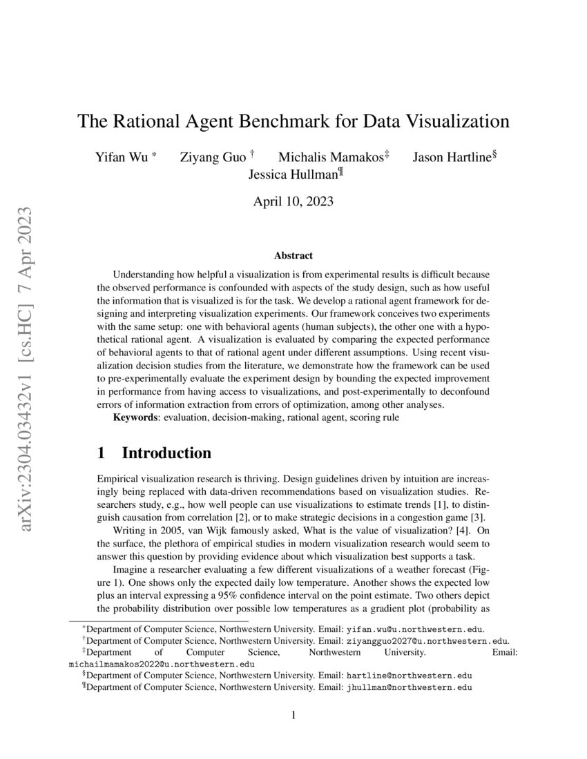 The Rational Agent Benchmark for Data Visualization | DeepAI