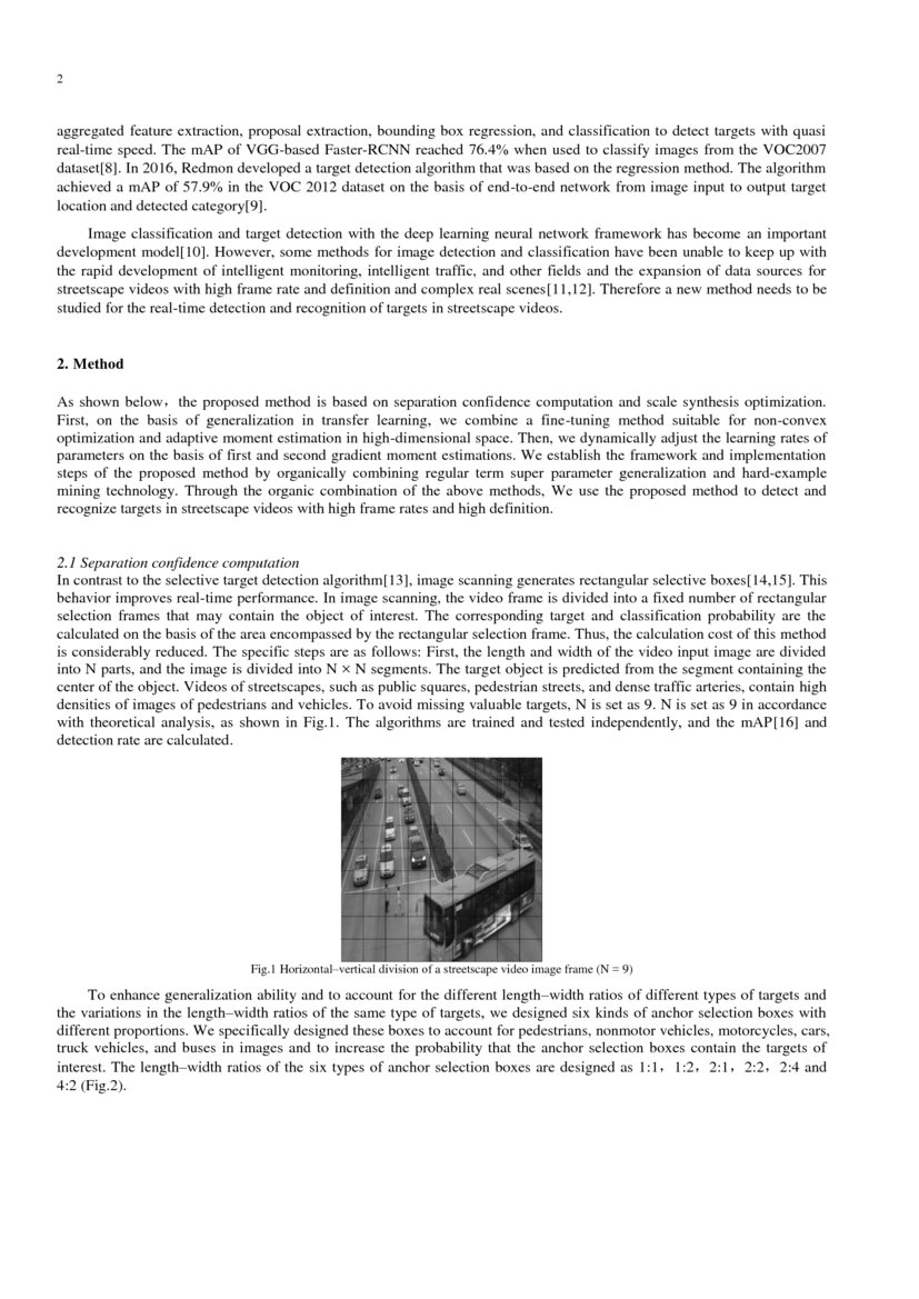 The Research Of The Real Time Detection And Recognition Of Targets In 8425
