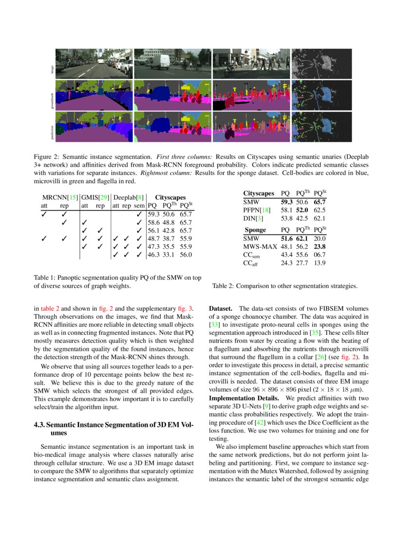 The Semantic Mutex Watershed For Efficient Bottom Up Semantic Instance Segmentation Deepai 7610