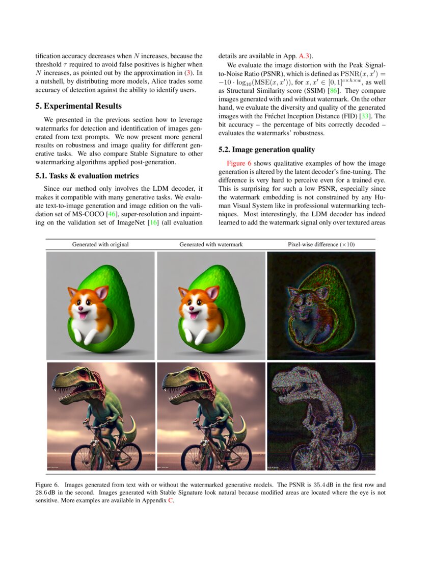 The Stable Signature: Rooting Watermarks in Latent Diffusion Models ...