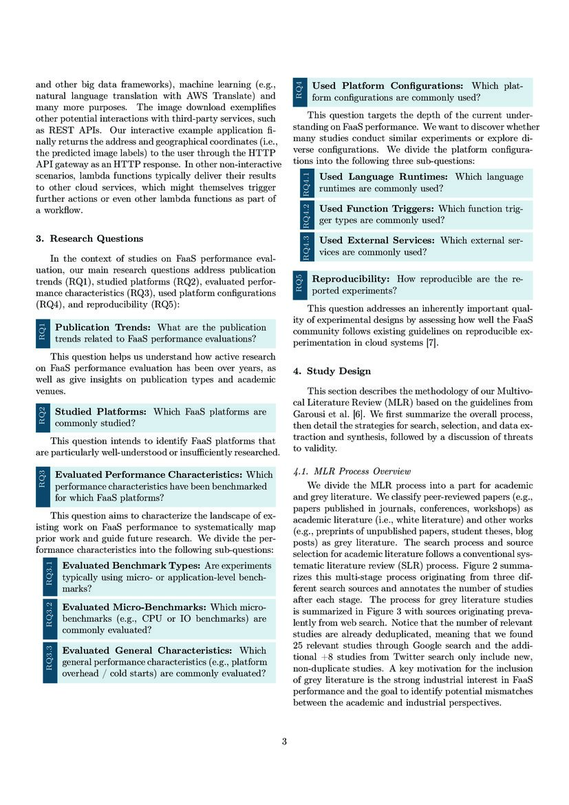 The State Of Research On Function As A Service Performance Evaluation A Multivocal Literature 3553