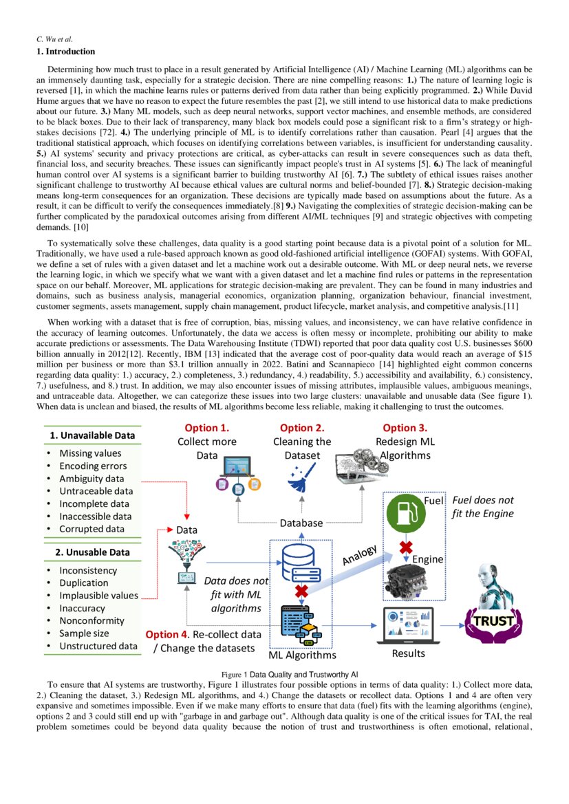 Survey of Trustworthy AI: A Meta Decision of AI | DeepAI
